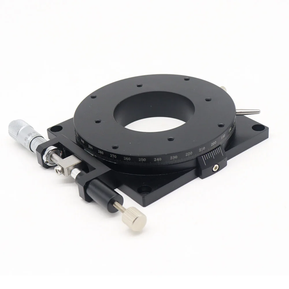 R-Axis-100mm-Manual-Rotating-Platform-Sliding-Table-High-Precision-Load ...
