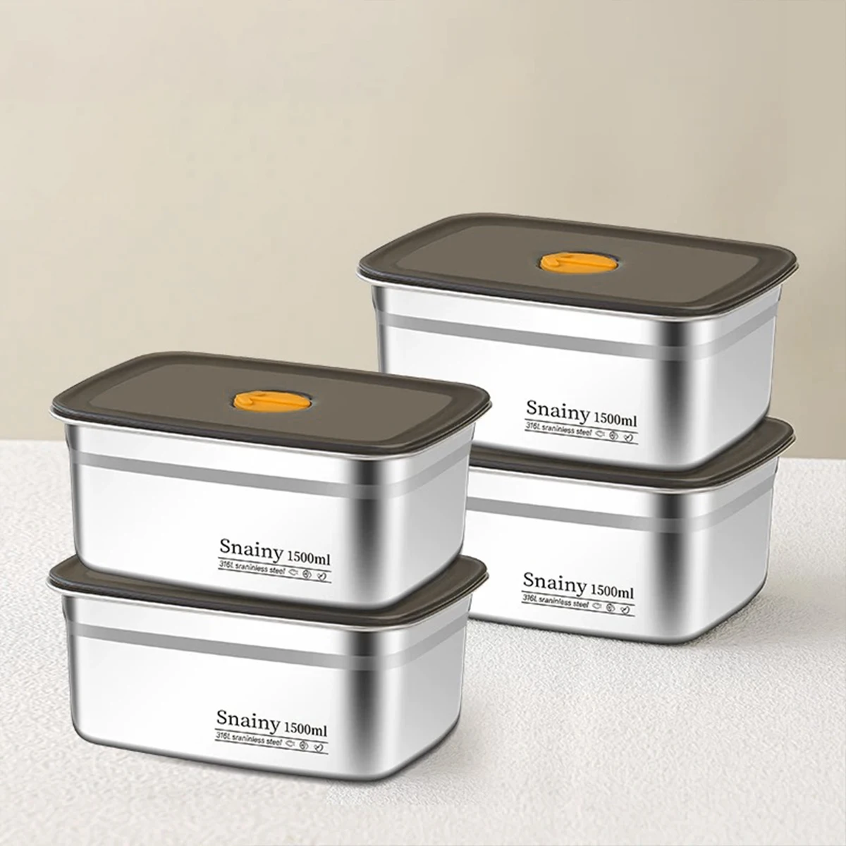 Caixa-de-preserva-o-de-a-o-inoxid-vel-forno-de-microondas-quadrado ...