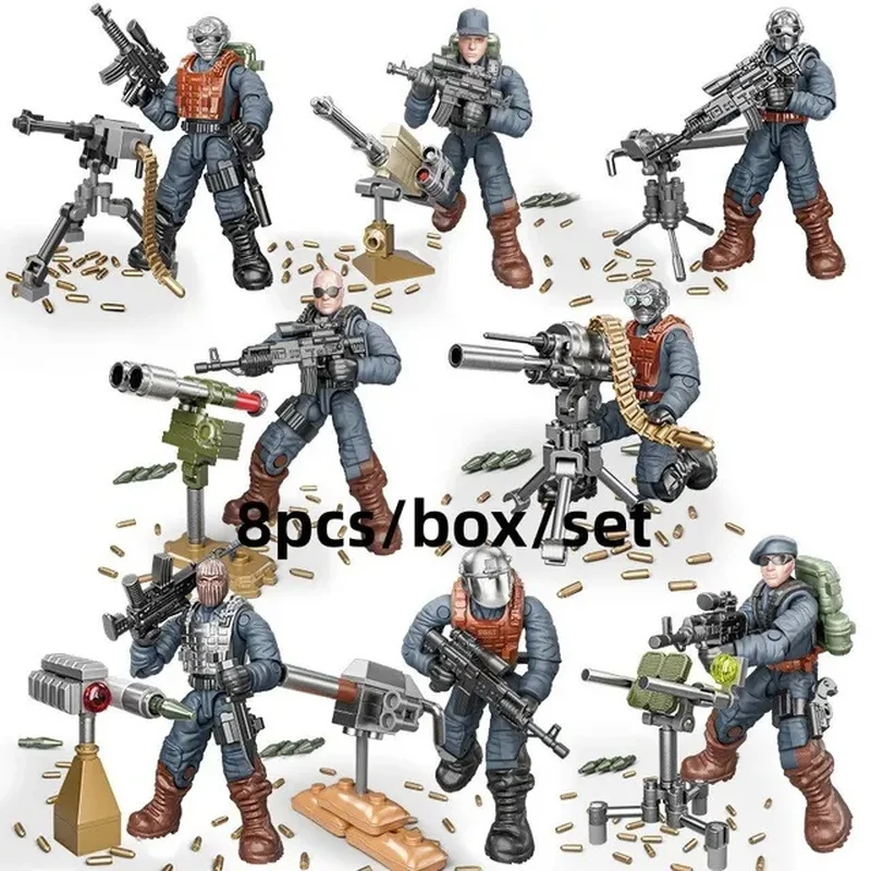 Assemble-The-Little-Man-Model-Building-Blocks-Joint-Movable-Soldier ...