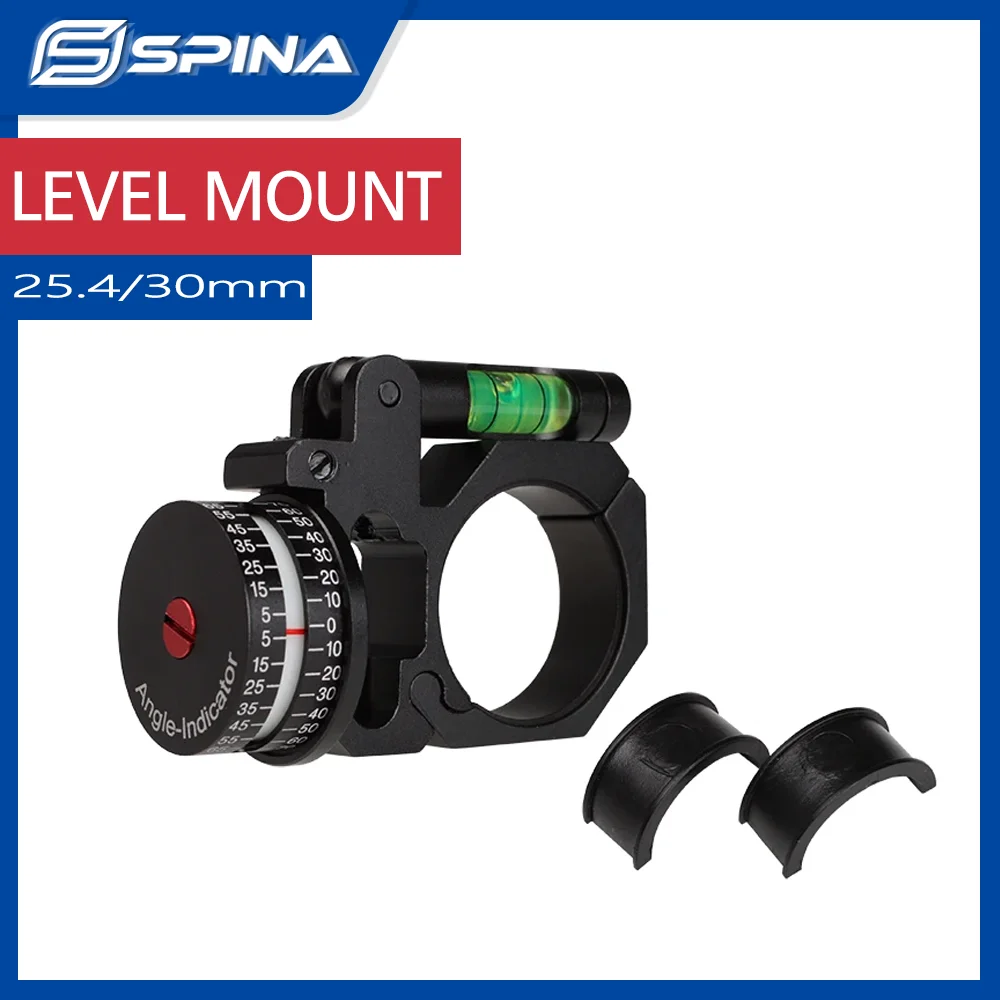 SPINA-Angle-Indicator-Bubble-Level-25-4mm-30mm-Scope-Aluminium-Alloy-Mount-Rings-For-Hunting ...