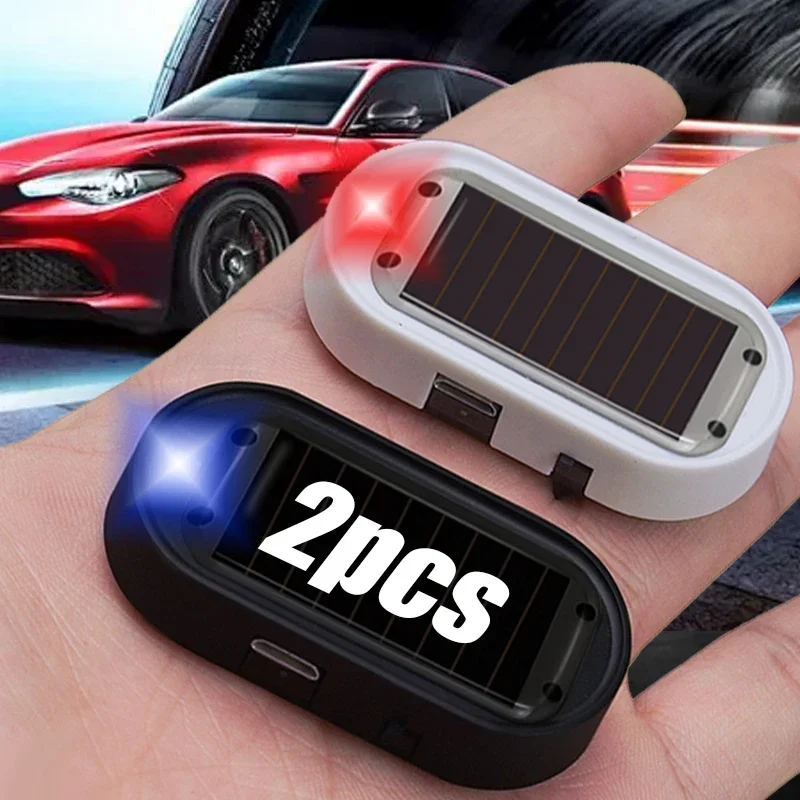 Car Fake Security Light Solar Powered Burglar Alarm Lamp Intelligent ...