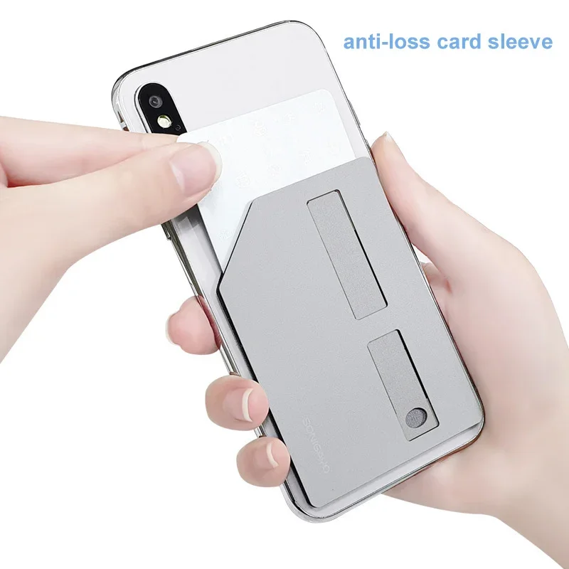 Ultra-thin-mobile-phone-card-case-holder-back-sticker-card-holder-bus ...