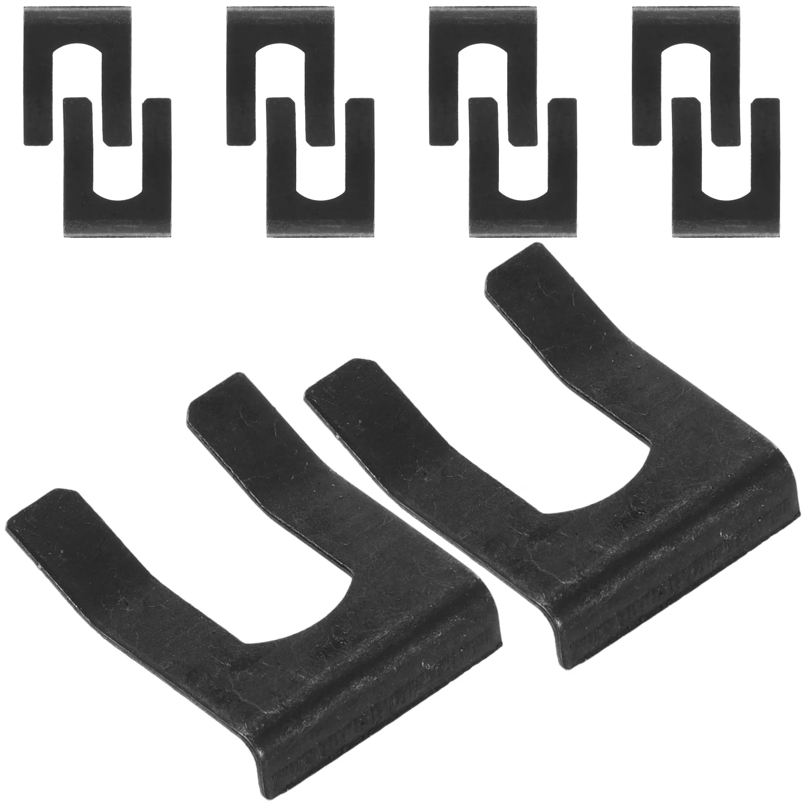 10 stuks autogesp kaart remleiding clips roestvrij staal parkeerkabel ...