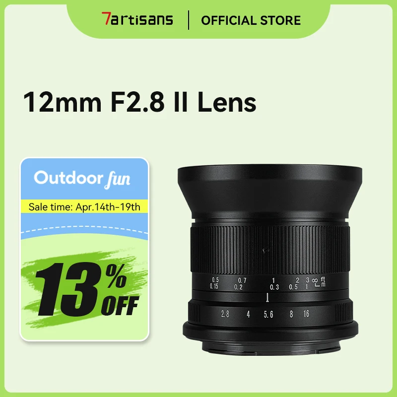 7artisans-12mm-F2-8-Mark-II-MF-APS-C-Ultra-Wide-Angle-Prime-Lens-For ...