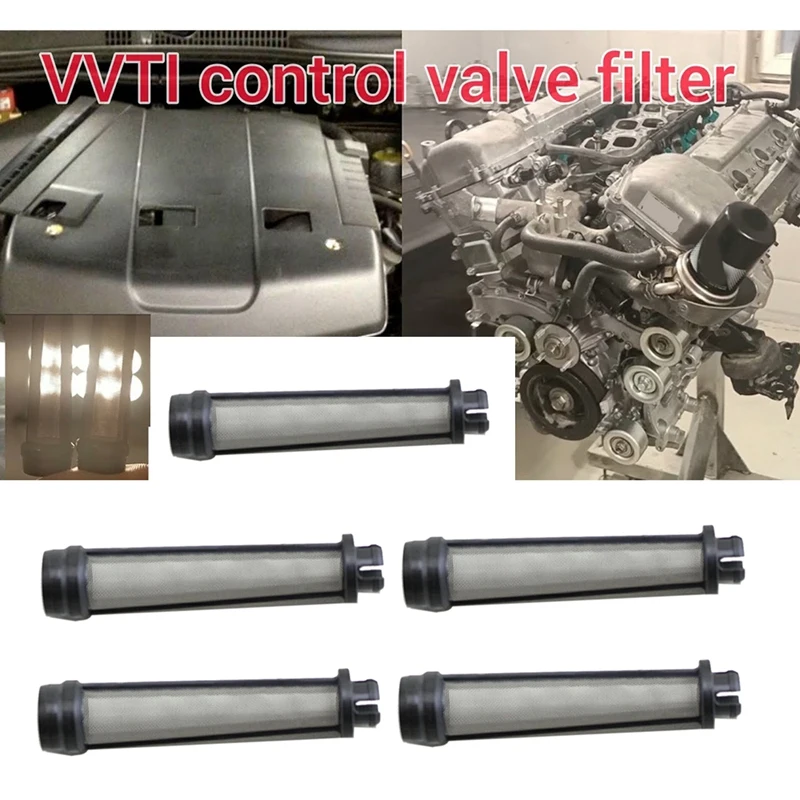 5Pcs-For-Toyota-FJ-Cruiser-Tacoma-Engine-Oil-Control-Valve-Filter-15678 ...