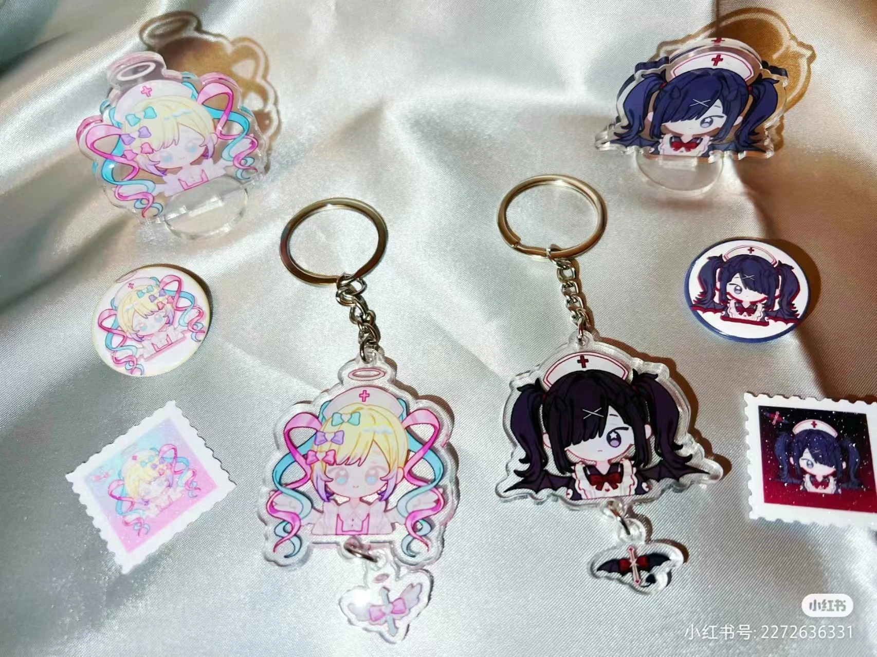 Ame-Toy-Figures-Acrylic-Stand-NEEDY-GIRL-OVERDOSE-Anime-Action-Figure ...