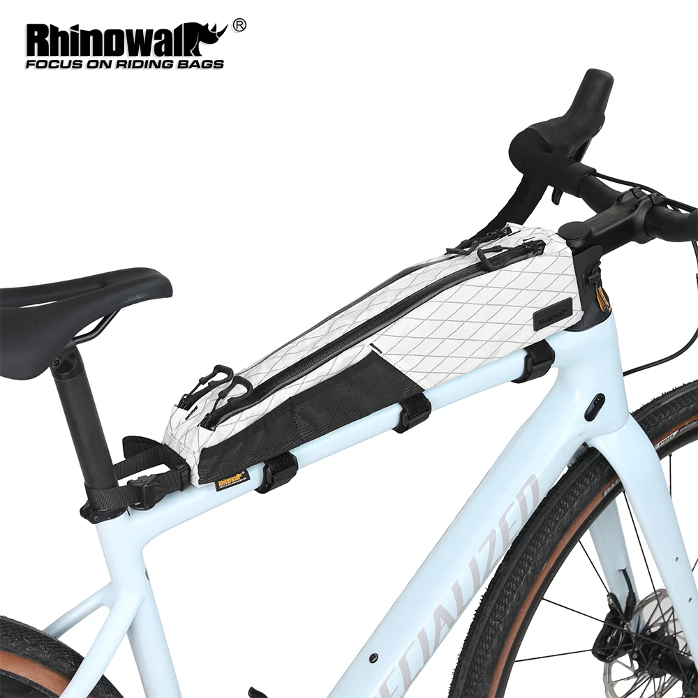 Rhinowalk BIke Top Tube Bag Water-Resistant Bike Frame Storage Pack For ...