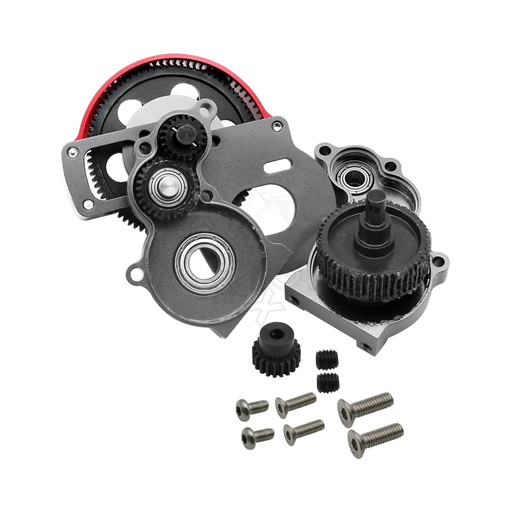 Full Metal Assembled Transmission Gearbox ,yellow | UK