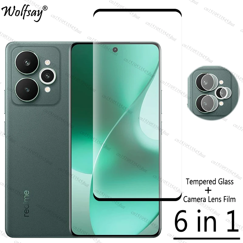 Full Cover Tempered Glass For Realme 15 5G Screen Protector Realme 15 ...
