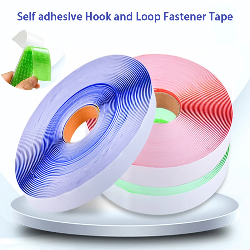 Colour-Strong-Self-Adhesive-Hook-and-Loop-Fastener-Tape-Nylon-Sticker ...