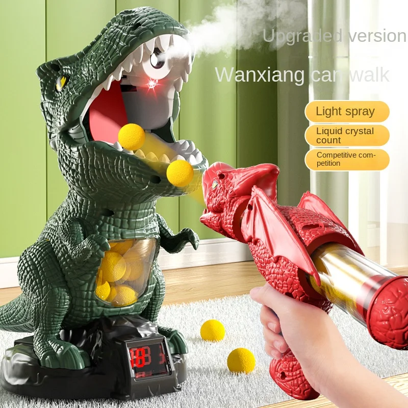 Dinosaur-Fun-Shooting-Aerodynamic-Soft-Bullet-Gun-Parent-Child ...