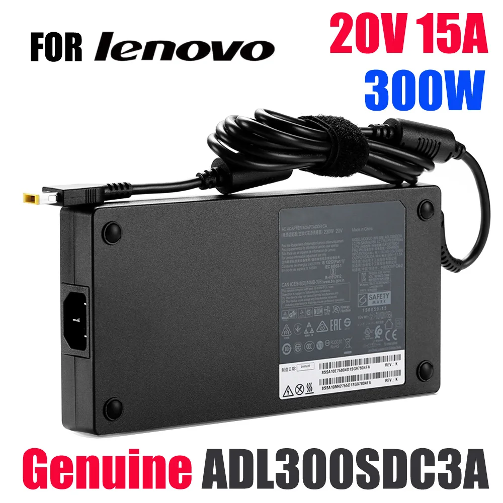 Original-ADL300SDC3A-300W-AC-Adapter-Charger-For-Lenovo-ThinkPad-20V ...