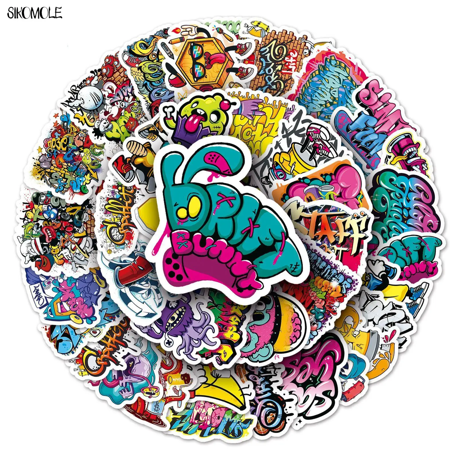 10-30-50pcs-Fashion-Personalized-Street-Stickers-DIY-Kid-Toys-Laptop ...