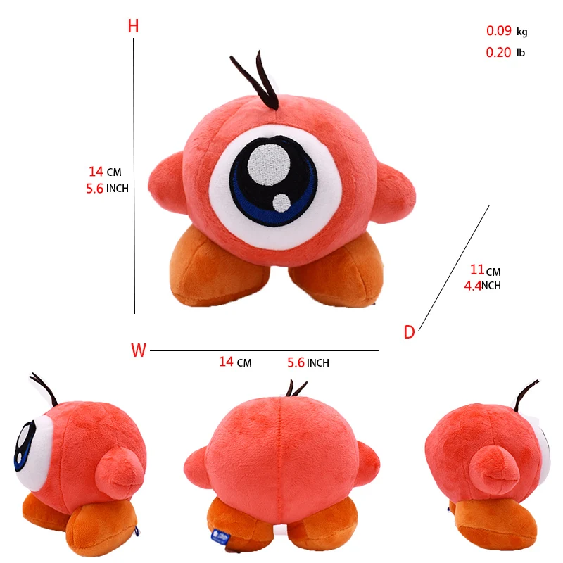 Kirby King Dedede Waddle Dee Meta Knight Elfilin Plush Toy Kawaii ...