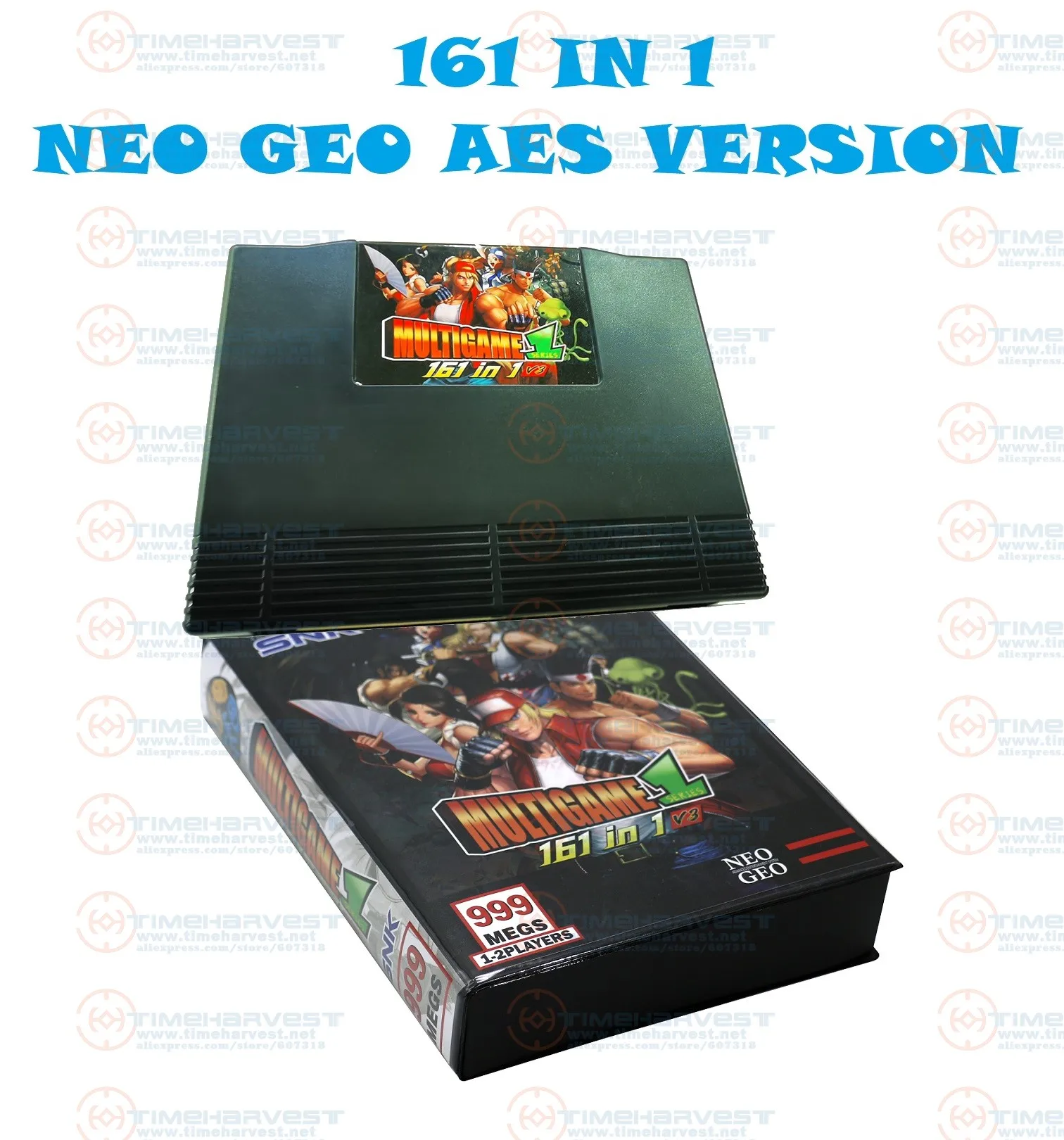 Yeni varış Arcade kaset 161 1 NEO GEO AES çoklu oyun kartuşu NeoGeo 161 ...
