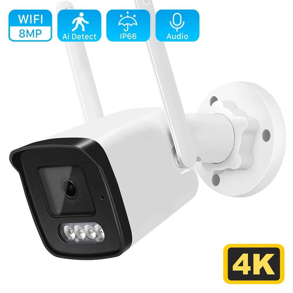 8MP-4K-1080P-Wifi-Camera-Outdoor-AI-Huaman-Detection-Two-Way-Audio-IP ...