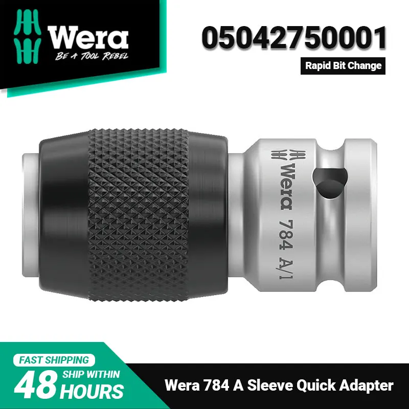 WERA-05042750001-784-A-1-4-Sleeve-Adaptor-with-Quick-release-Chuck ...