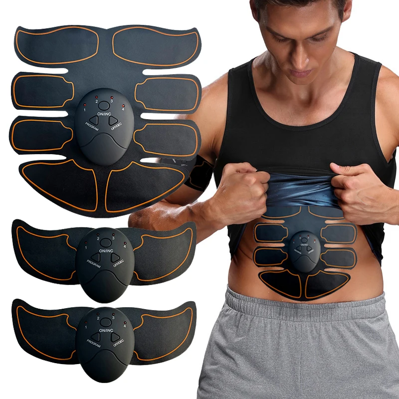 New-EMS-Muscel-Stimulator-Abdominal-Arm-Leg-Neck-Trainer-Muscle-Toner ...