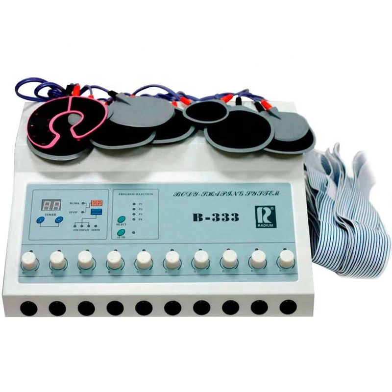Weight-Loss-Machine-Electric-EMS-Muscle-Stimulator-Abdomen-Vibration ...