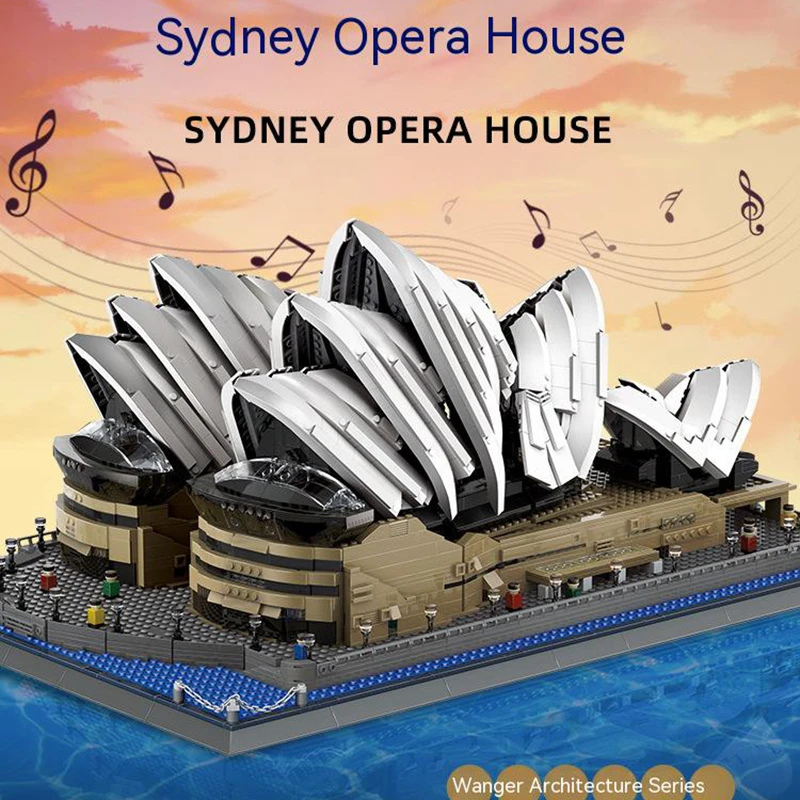 Famous-Architecture-Australia-Sydney-Opera-House-City-Model-Building ...