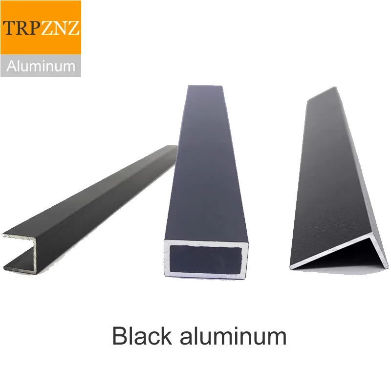 Black-color-Right-Angle-aluminum-L-shaped-aluminum-alloy-profile-U ...
