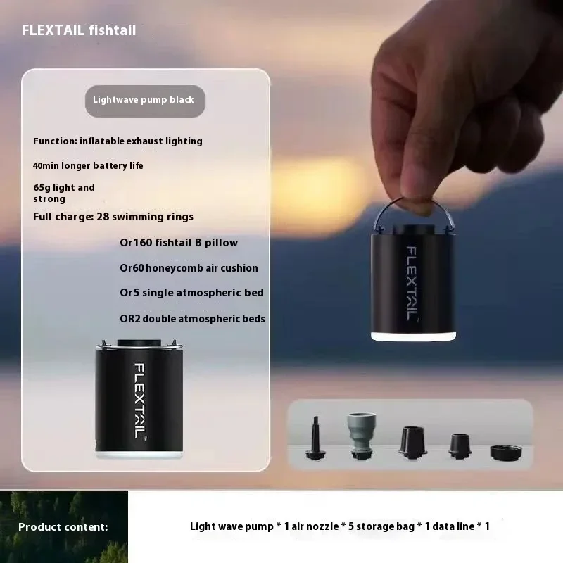 Tiny-X-Inflator-Pump-Outdoor-Portable-Small-Inflator-Camping-Swimming ...