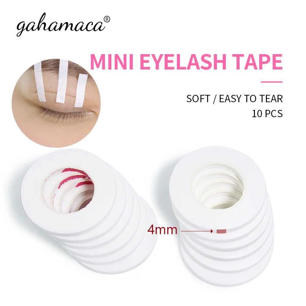 10Pcs-4mm-Eyelash-Extension-Tape-Makeup-Breathable-Anti-allergy-Easy-to ...