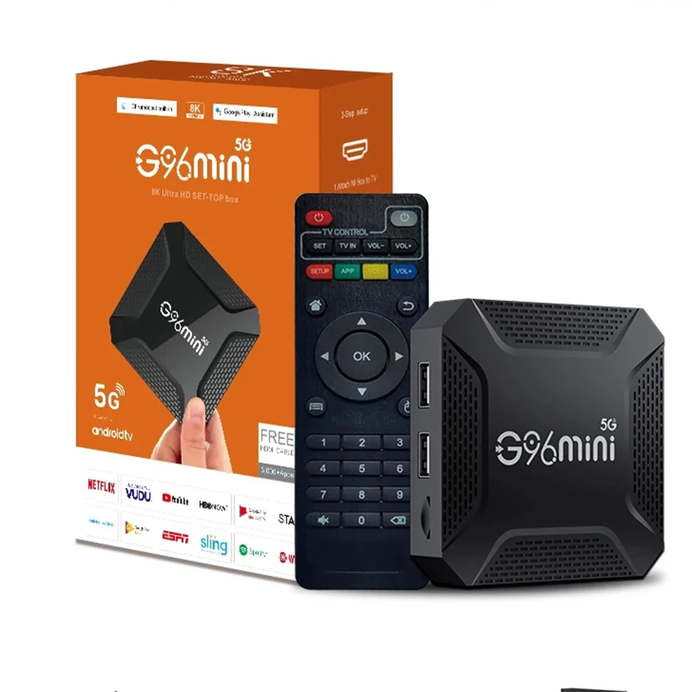G96mini5G-TV-Box-TV-dongle-Android13-0-Cortex-A53-Support-8K-Video ...