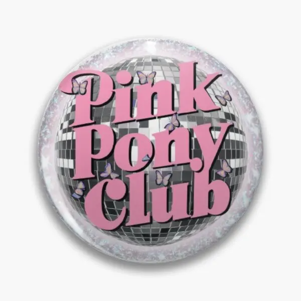 Chappell Roan K Pony Club Soft Button Pin Funny Lover Clothes Collar ...