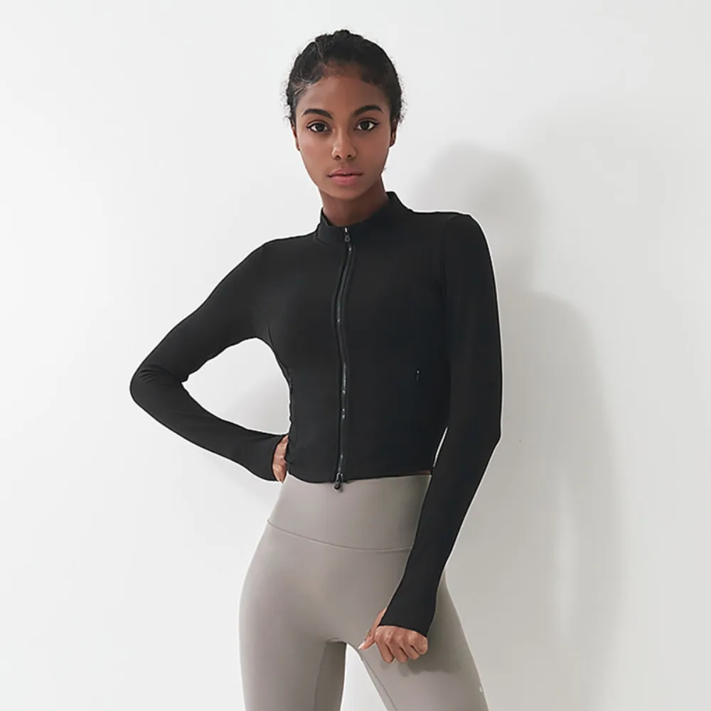 ALO-Gym-Fitness-chaqueta-personalizada-mujer-Fitness-Active-Wear-Slim ...