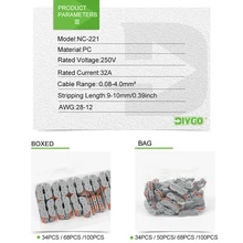 DIY GO Quick Splicing Multiplex Butt Wire Connector Compact Electrical ...