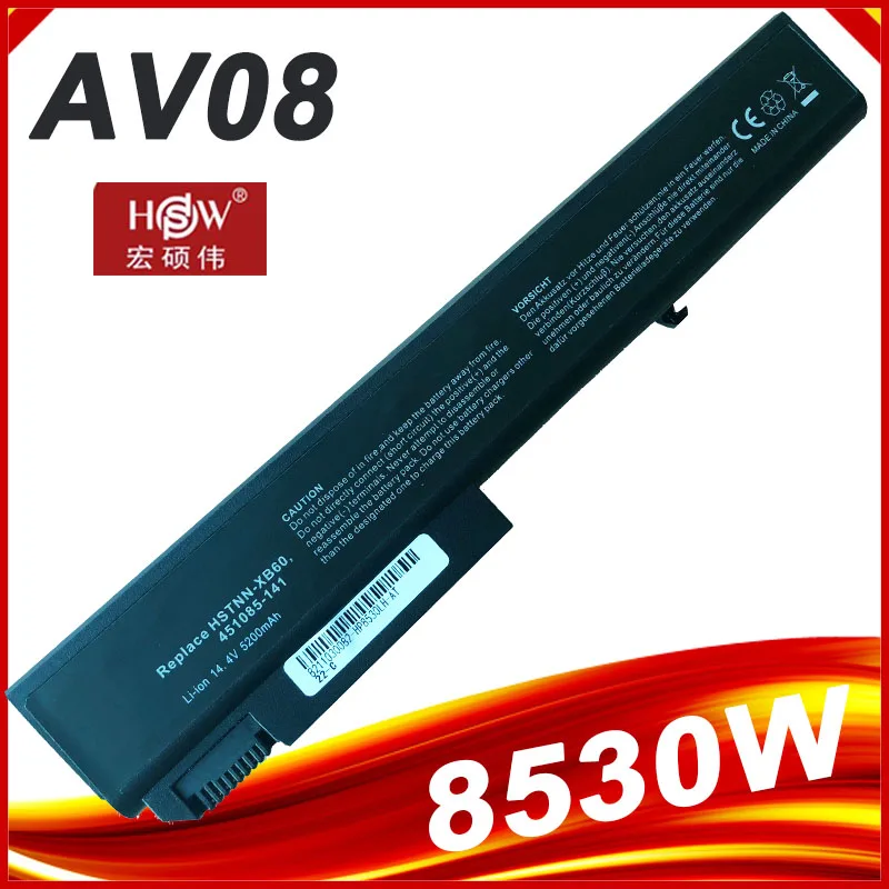 AV08-Battery-For-HP-EliteBook-8530P-8530W-8730W-8740W-8540W-8540P-8730P ...