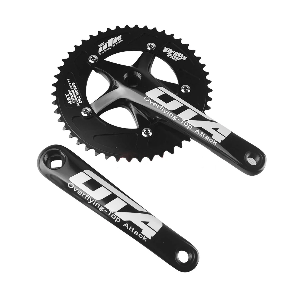 130-BCD-Road-Bike-Crankset-48T-Single-Speed-Fixed-Gear-Bike-Crank-Set ...