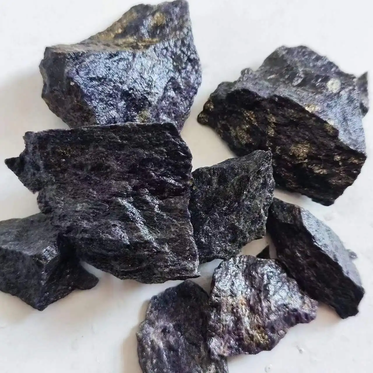 Natural-Charoite-Stone-Reiki-Healing-Decor-Raw-Crystal-Stone-Aquarium ...