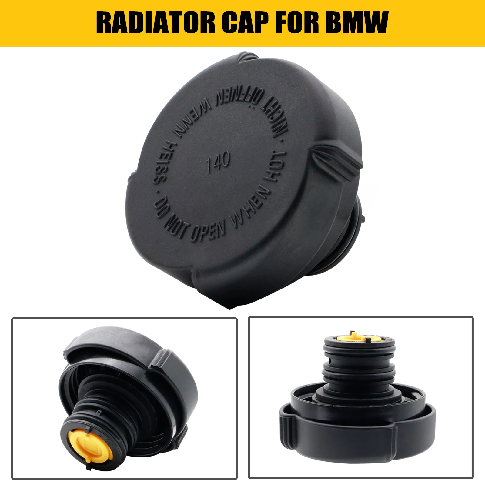 Car-Expansion-Tank-Cap-Radiator-Cover-For-BMW-3-5-6-7-Series-E46-E36 ...