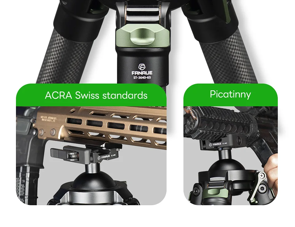 FANAUE Carbon Fiber Quick Release Hunting Tripod – Fanaue