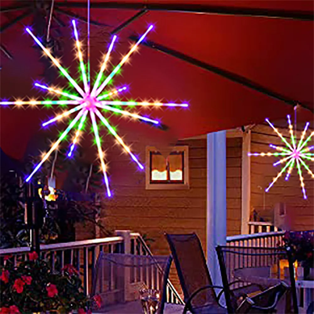 Fireworks-Led-Christmas-Lights-Diy-Fireworks-Remote-Control-Home-Indoor ...