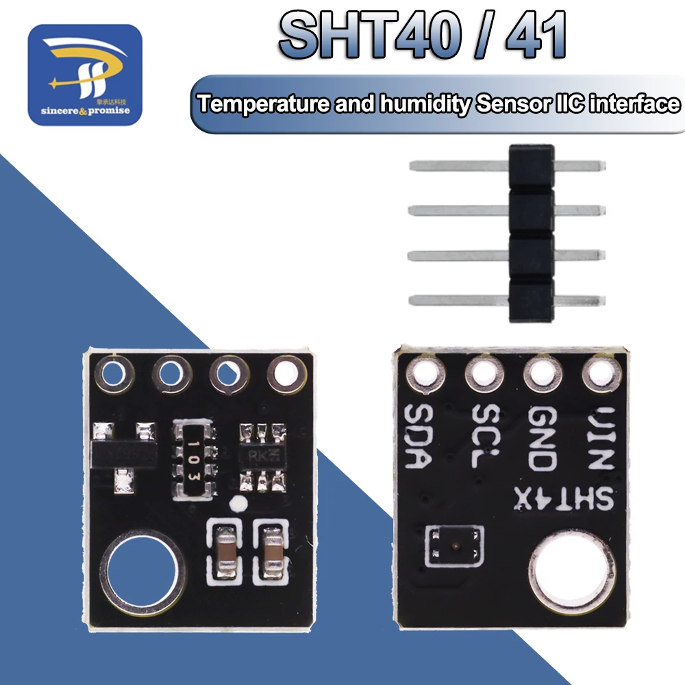 Sht40 Sht41 Temperature And Humidity Sensor Iic Interface Module ...