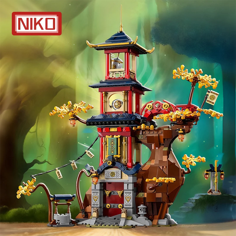 Dragon-Energy-Core-Temple-Building-Blocks-Model-Anime-Figure-Ninja ...