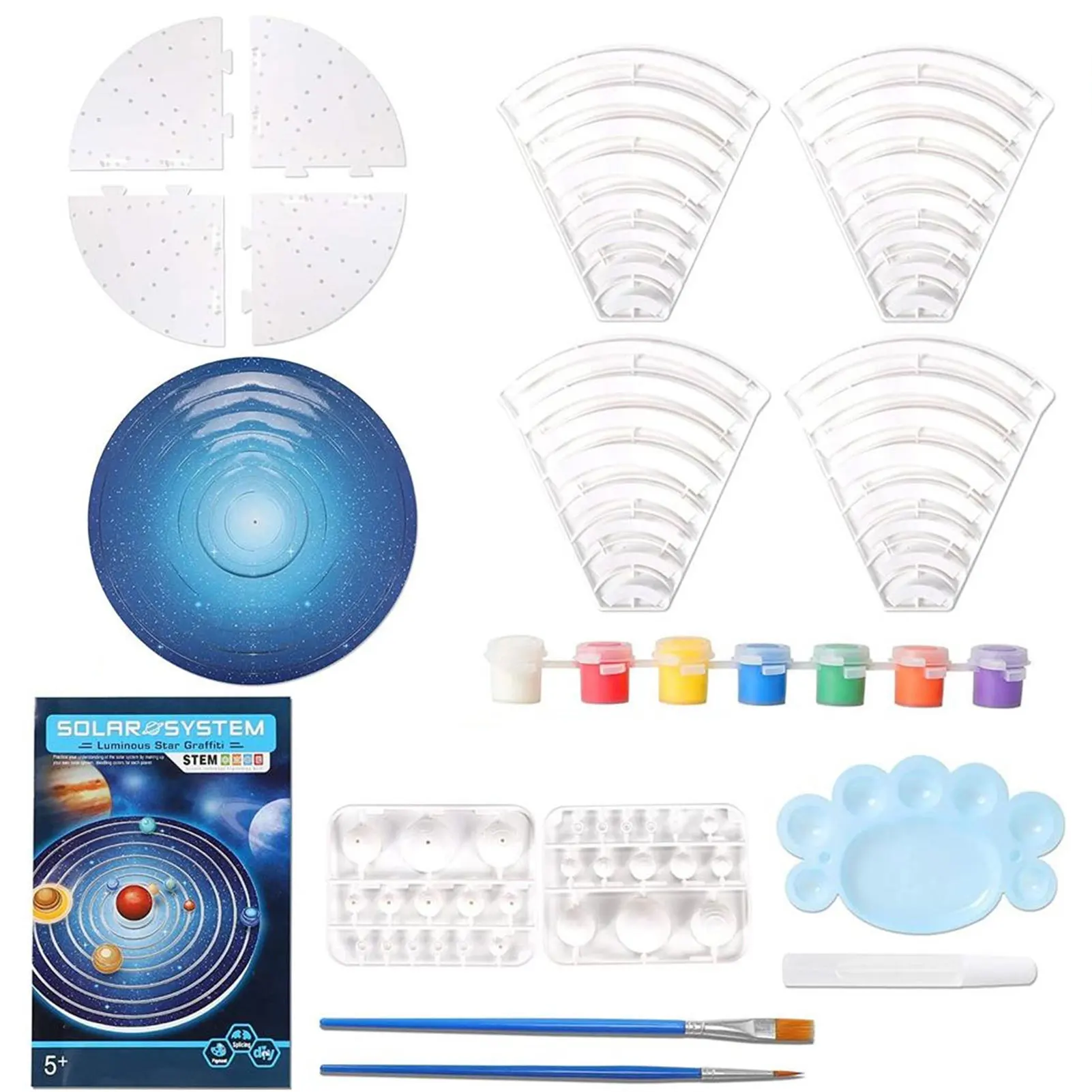 3d Solar System Glow In The Dark