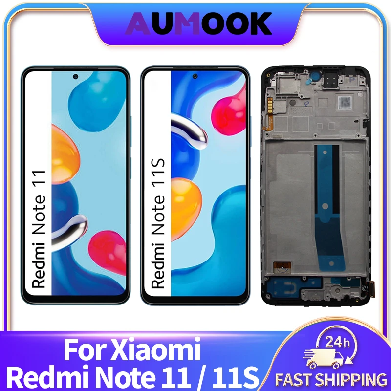 Pantalla-LCD-AMOLED-para-Xiaomi-Redmi-Note-11-11S-montaje-de-Panel ...