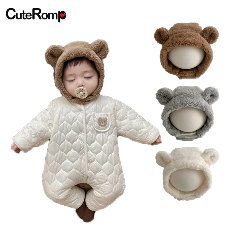 Bear-shaped-Caps-Baby-Balaclava-ear-protection-kids-hats-boys-girls ...