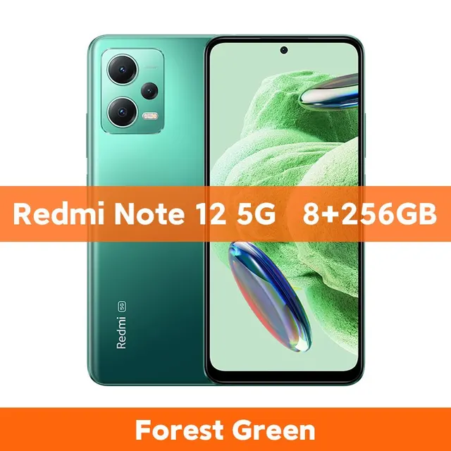 ワールドプレミアxiaomi redmi note 125gスマートフォン120hz 6.67 ''amoled33w急速充電48mp ...