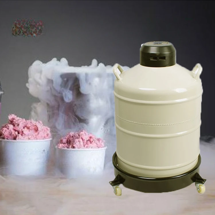 Liquid Nitrogen Ice Cream Machine