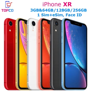 Apple iPhone XR 64GB/128GB/256GB 4G LTE 6.1" Hexa-core e-SIM 12MP&7MP ...