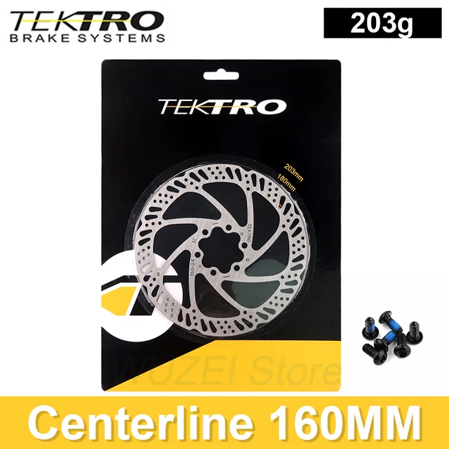 TEKTRO Bike Rotor 160mm 180mm 203mm Mountain Bicycle Hydraulic Disc ...