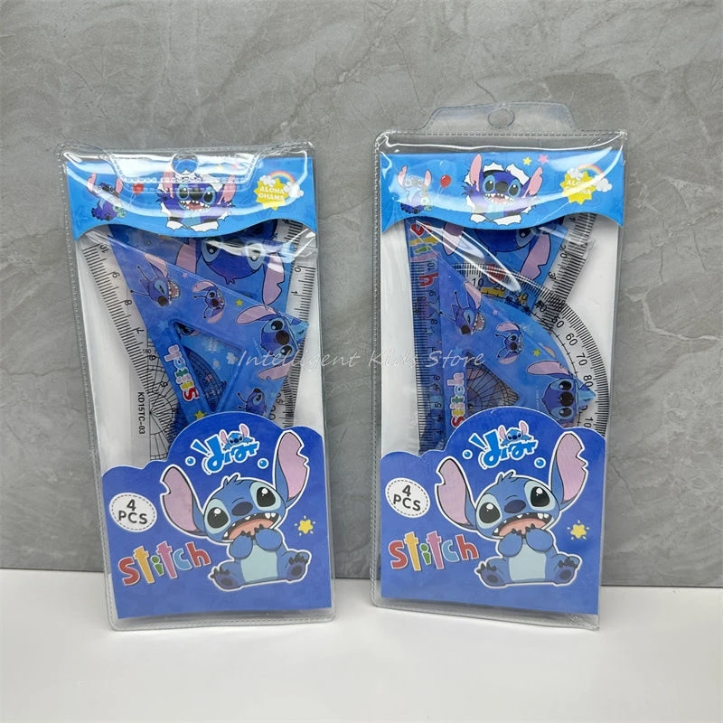 1Set-Disney-Stitch-Creative-Ruler-Sets-Student-Study-Stationery-Rulers ...