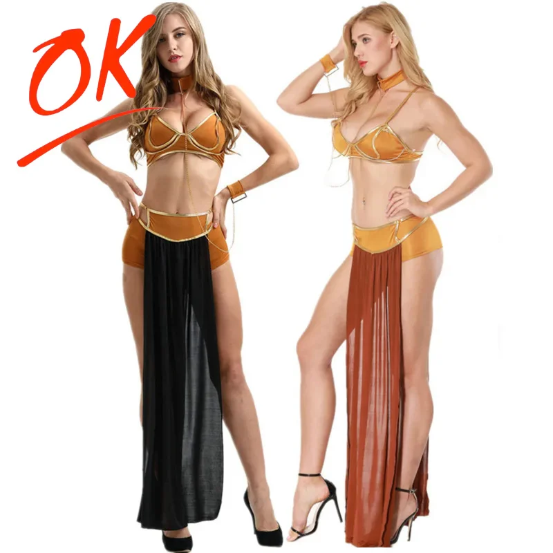 Women-Princess-Leia-Slave-Cosplay-Costume-Halloween-Costume-For-Adult-Ancient-Egyptian-Cleopatra ...