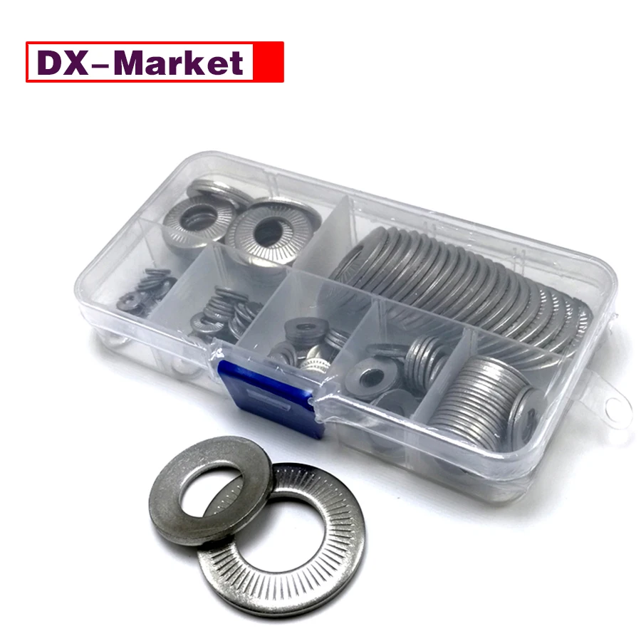 M3-M12-Contact-Washer-Kit-304-Stainless-Steel-Conical-Spring-Washers ...