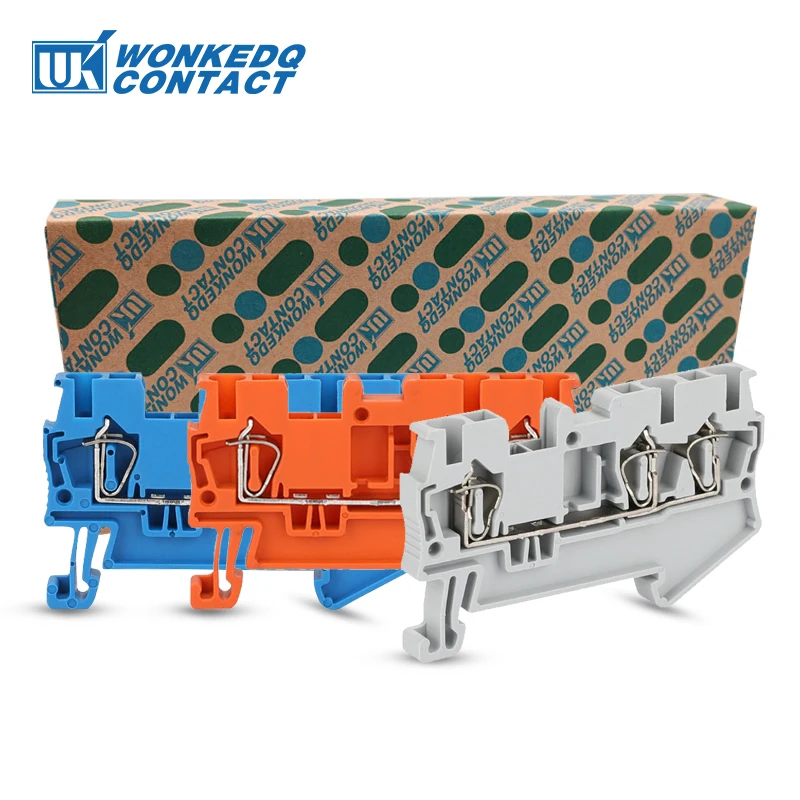 50Pcs-ST2-5-TW-Spring-cage-Connection-3-Conductor-ST-2-5TW-TWIN-Plug ...